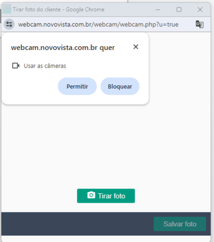 Como tirar fotos usando a webcam? – Base de Conhecimento